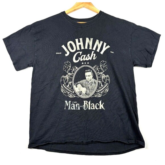 Johnny Cash | Shirts | Johnny Cash Tee Shirt Black Nashville Tennessee ...
